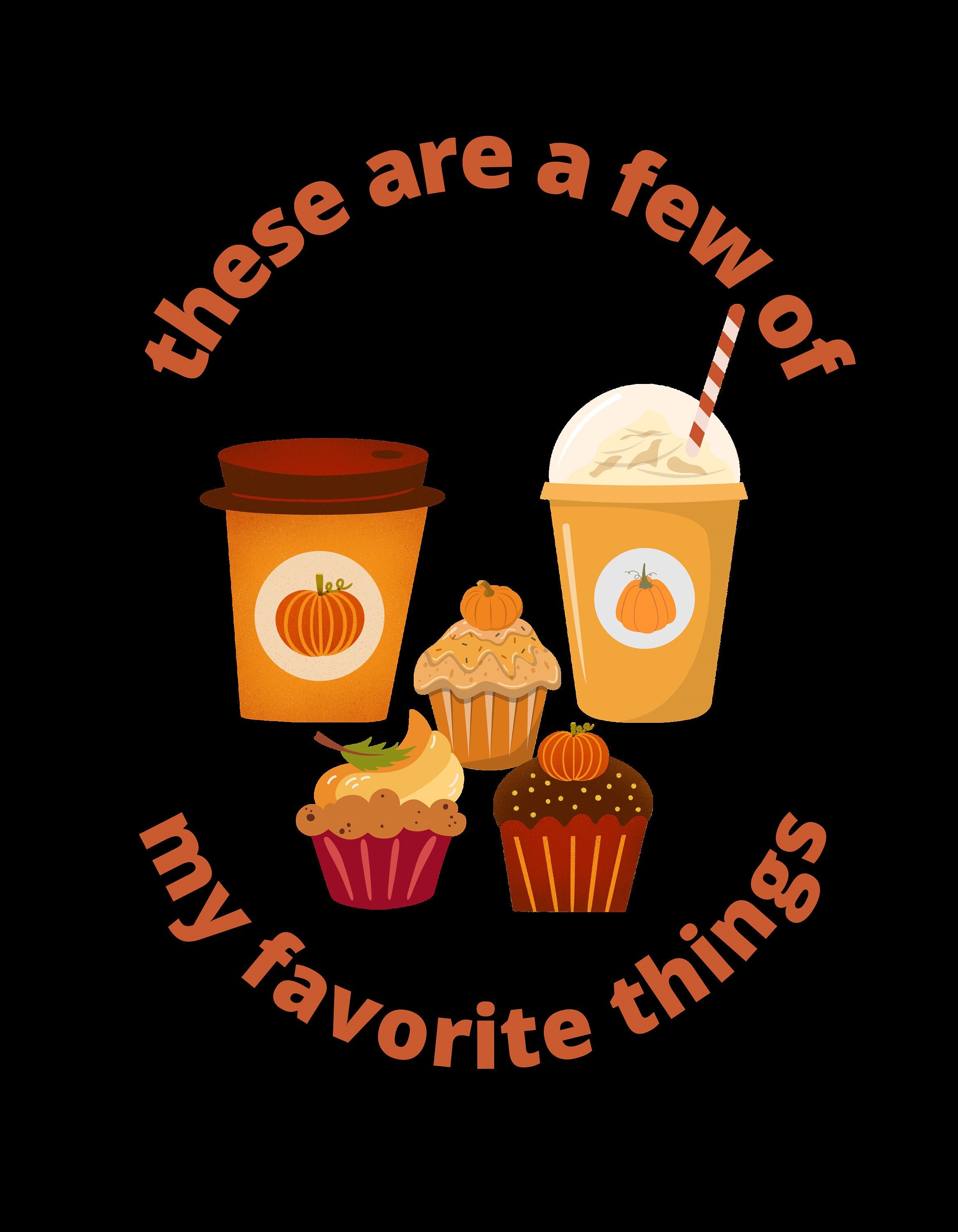 Favorite Things PSL SVG Digital Download - Etsy