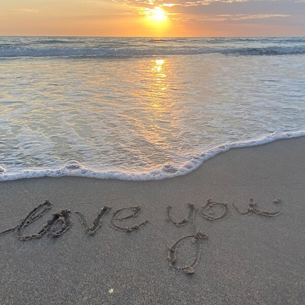 Beach Writing - Etsy