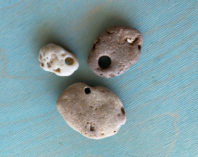 Holey Stone Hag Stone Rock With Natural Hole Fairy Stones - Etsy
