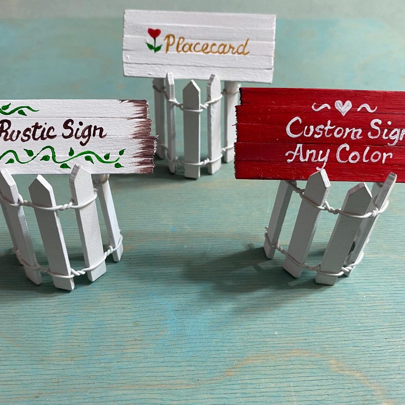 Fairy Garden Sign - Etsy