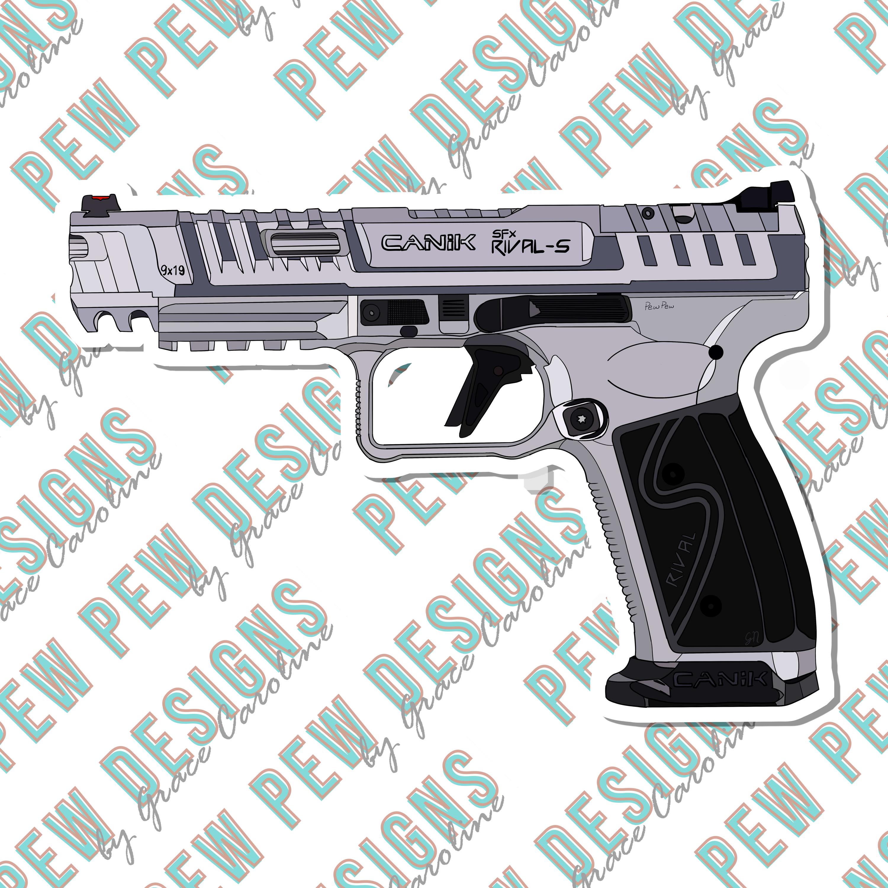Canik SFX Rival-s Vinyl Sticker - Etsy