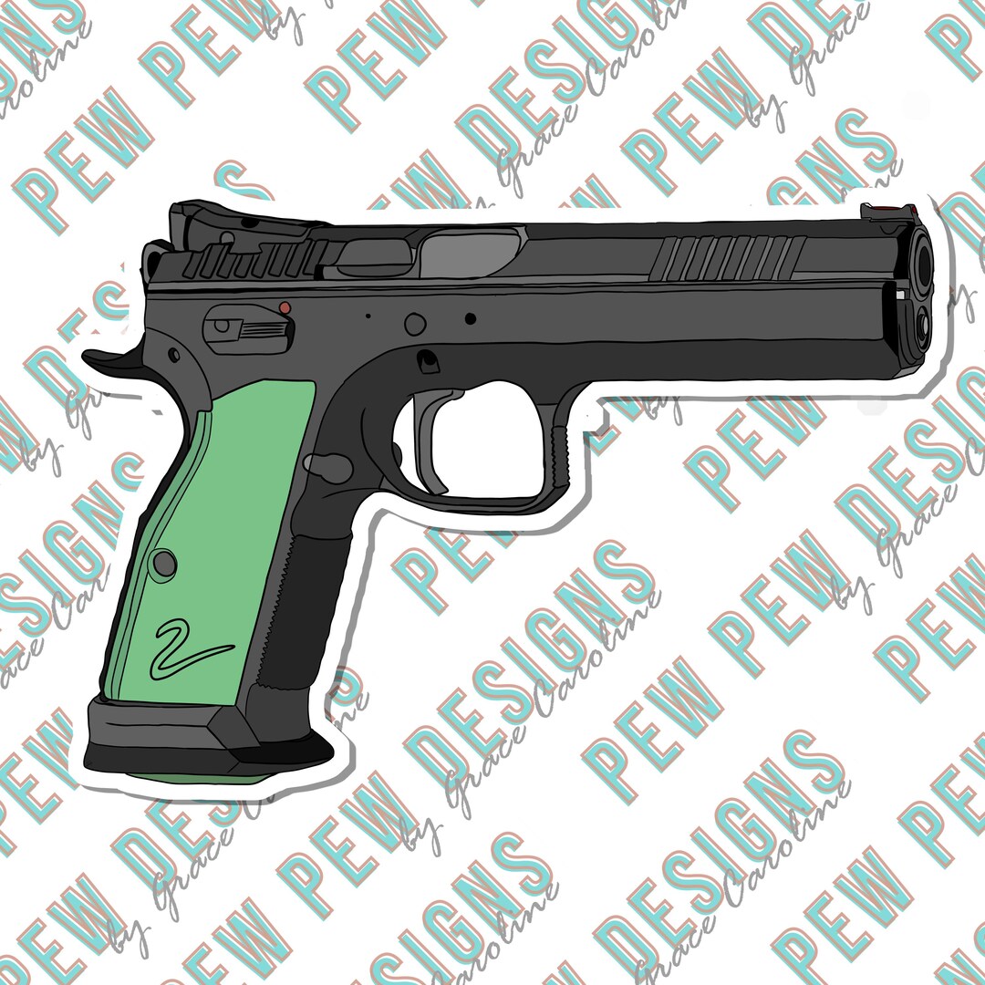 CZ Shadow Green Vinyl Sticker - Etsy
