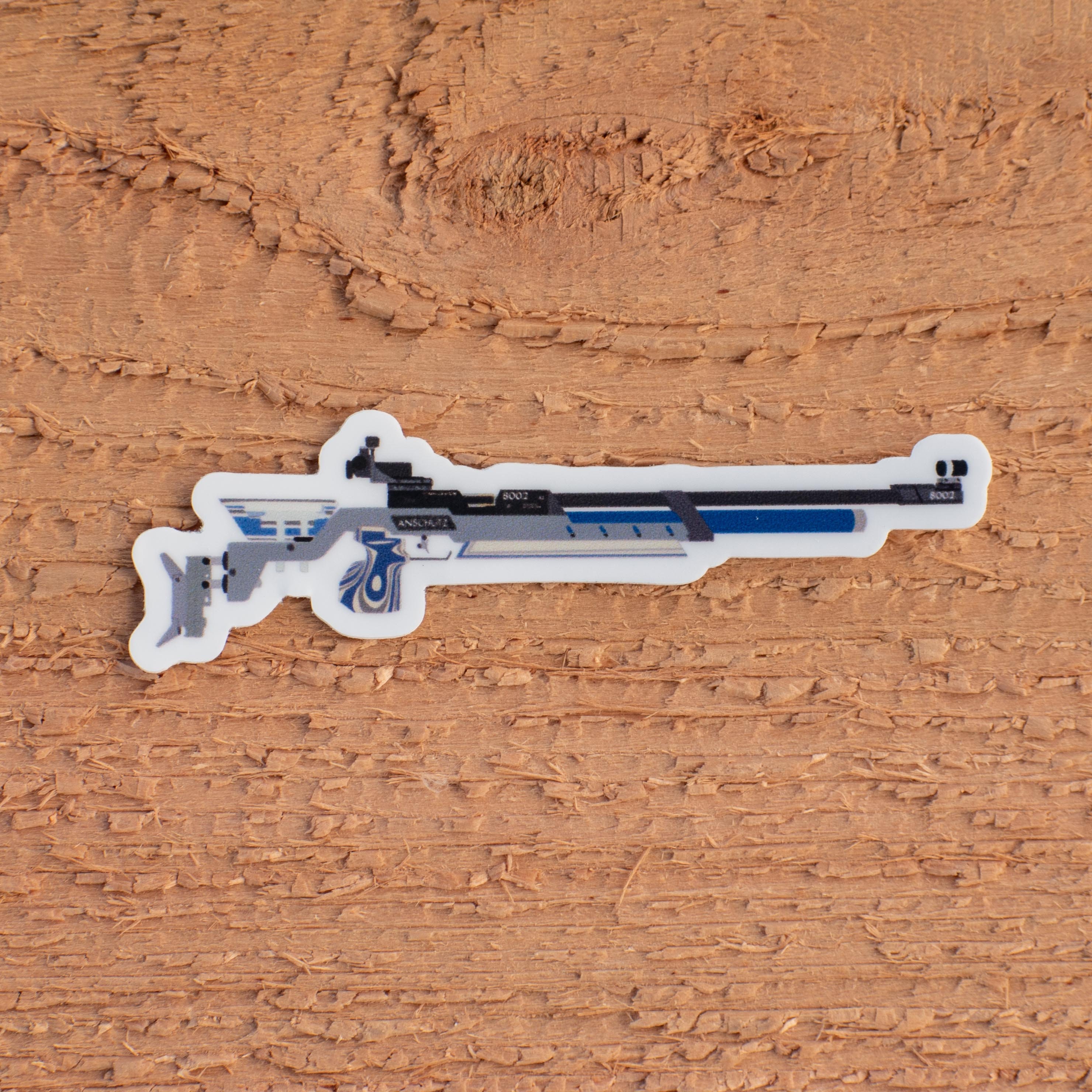 Anschutz 8002 Precision Air Rifle Vinyl Sticker - Etsy