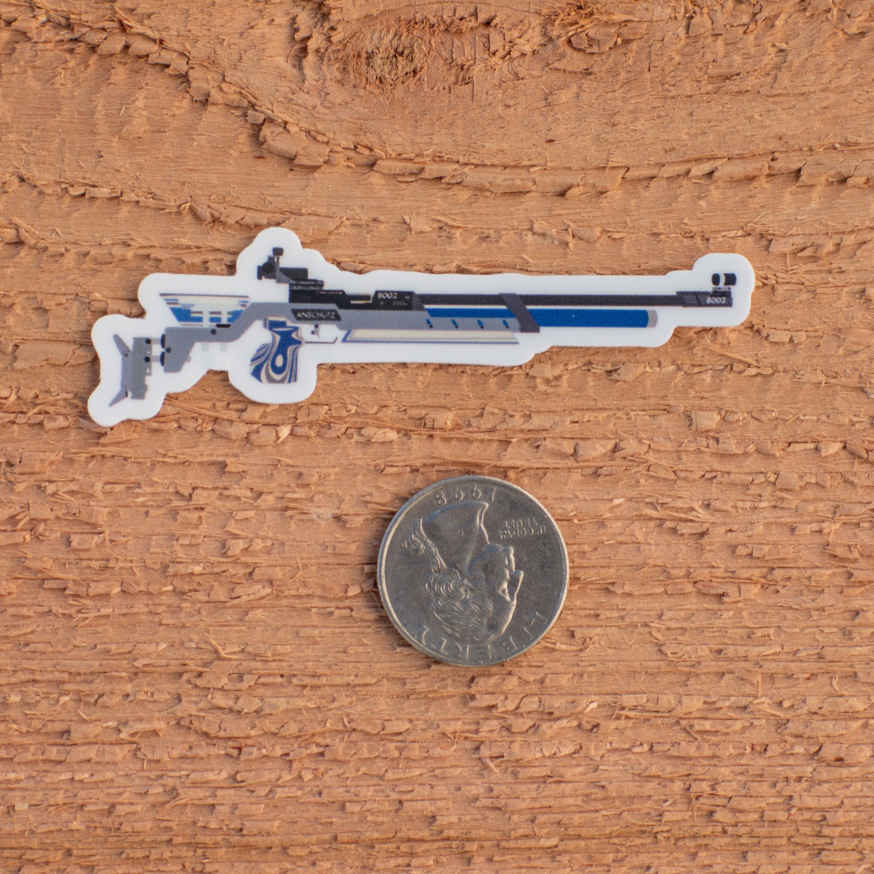 Anschutz 8002 Precision Air Rifle Vinyl Sticker - Etsy