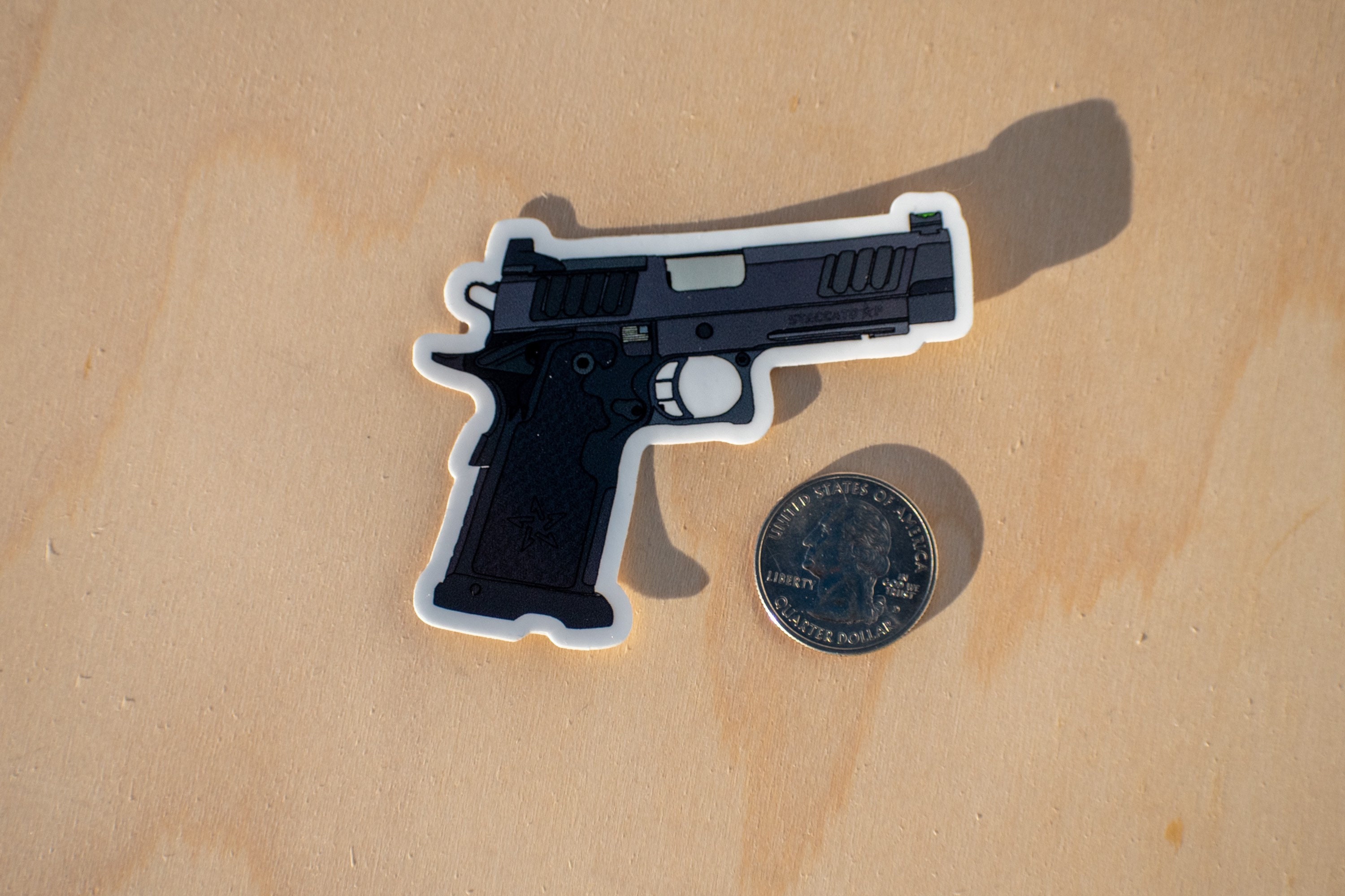 Staccato P Vinyl Sticker - Etsy