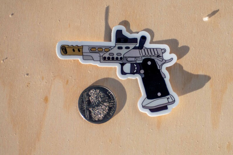 USPSA Racegun Vinyl Sticker - Etsy