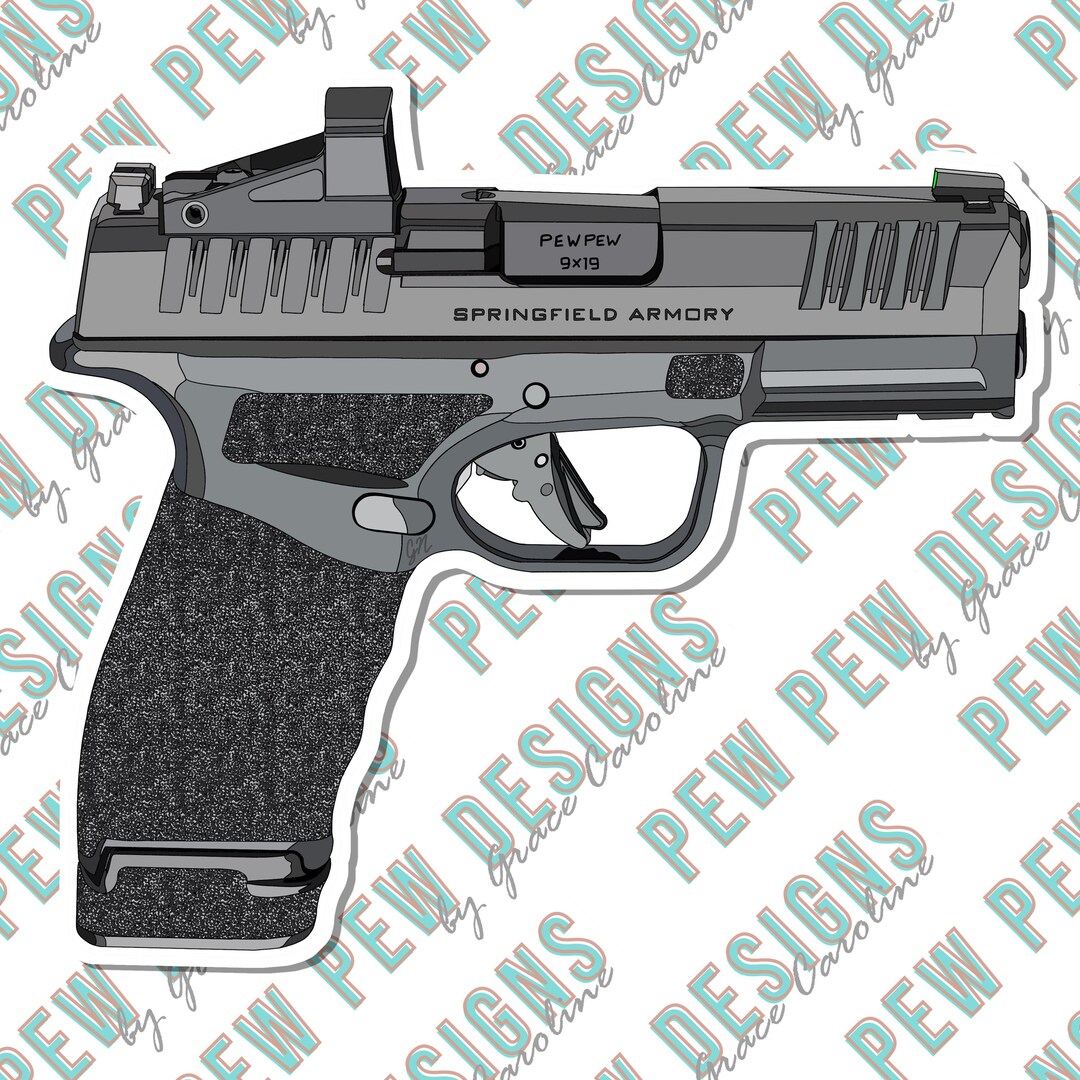 Hellcat Pro (nitron) With Red Dot Vinyl Sticker - Etsy