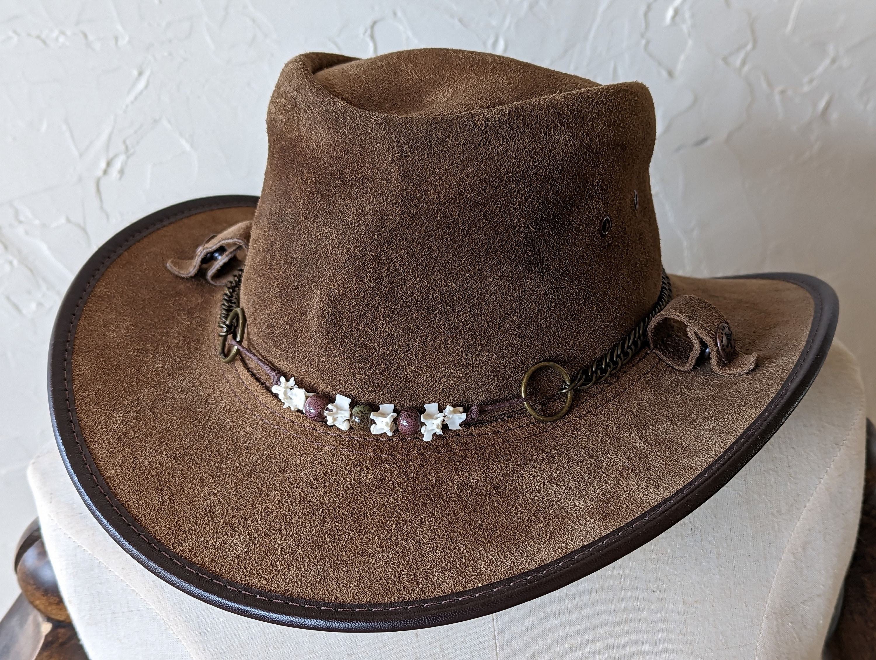 Hat Band, Rattlesnake Hat Band, Rattlesnake Bone Hat Band, Cowboy Hat ...
