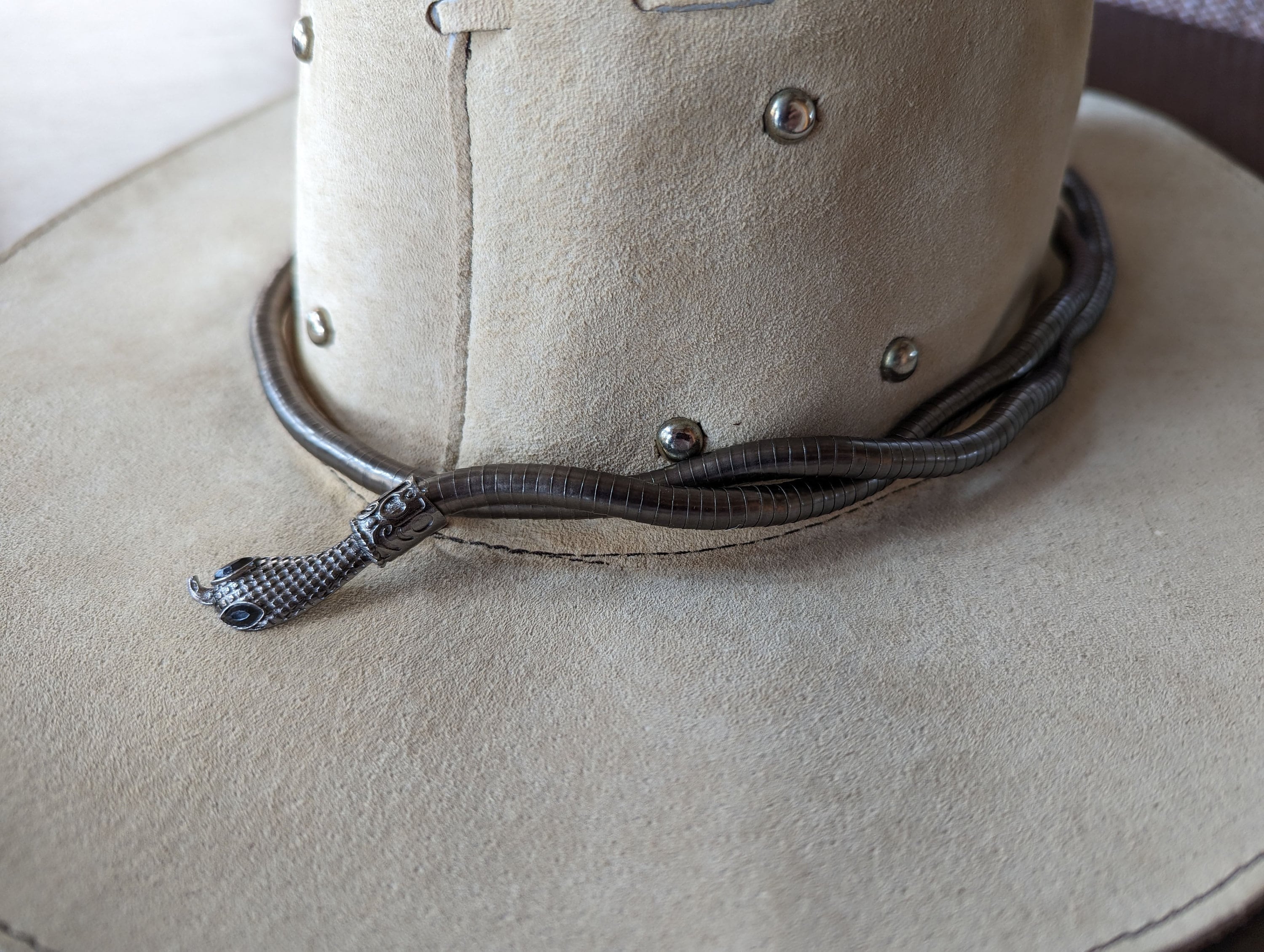 Rattlesnake Hat Band - Etsy