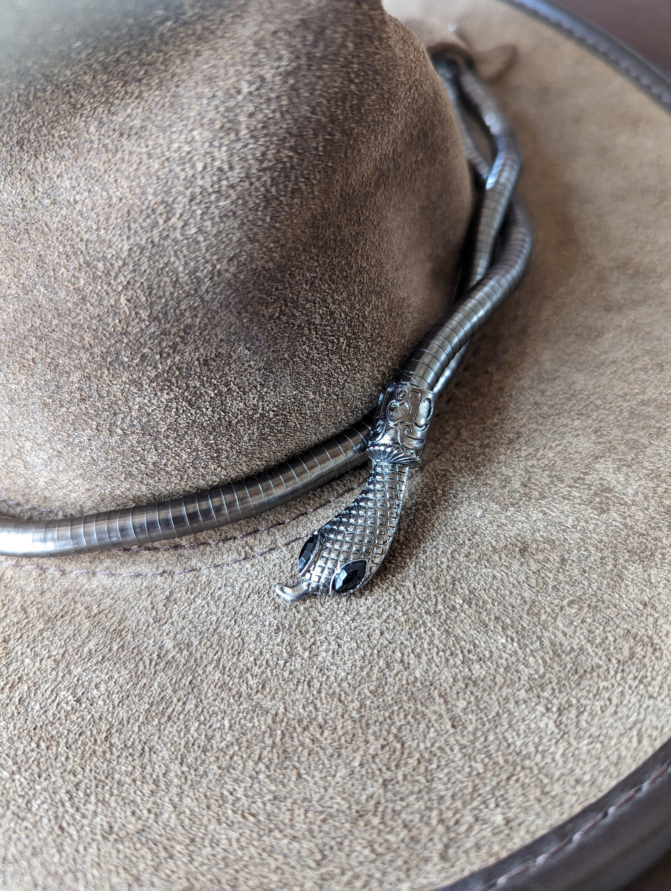 Rattlesnake Hat Band - Etsy