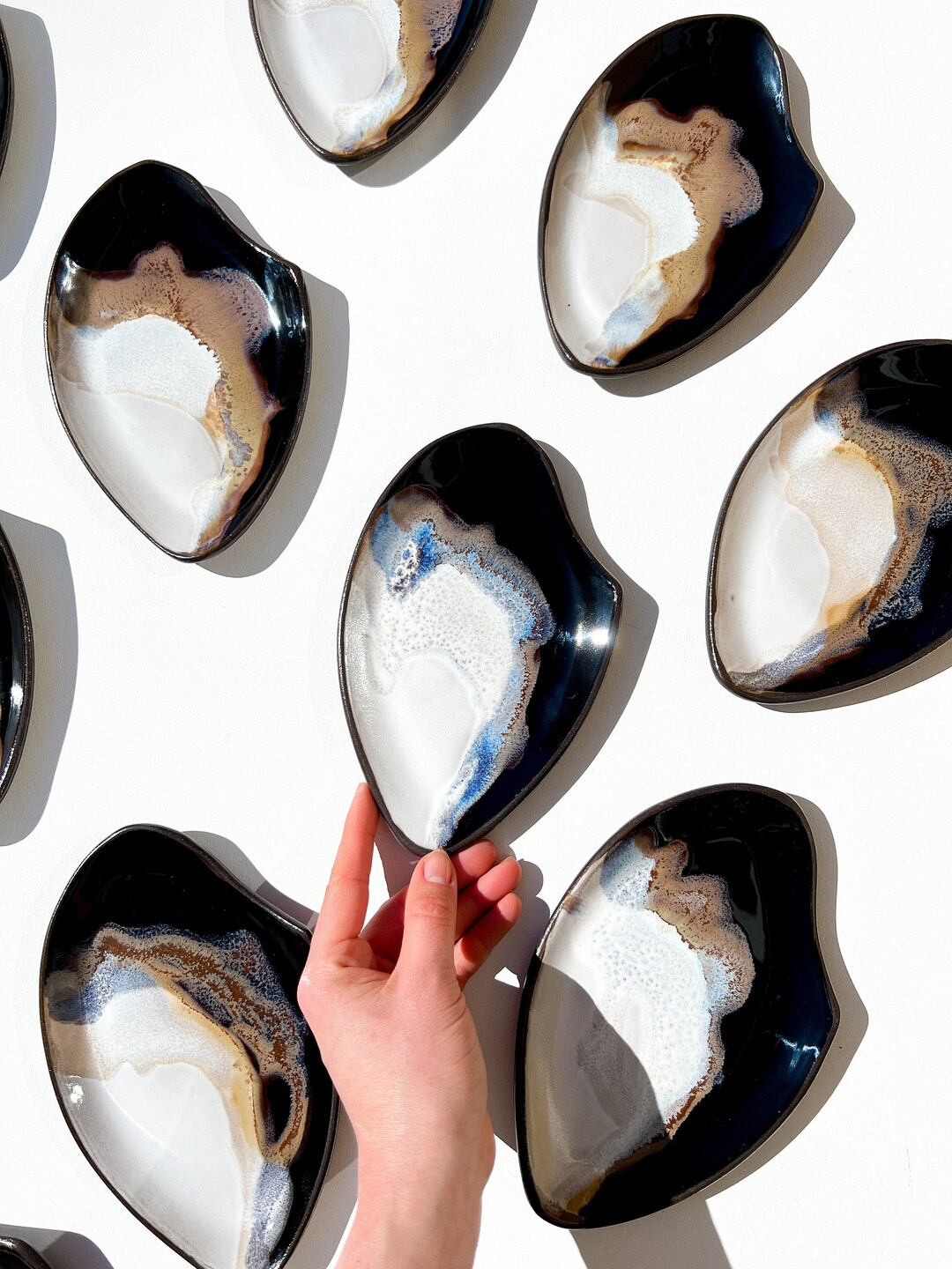 Handmade Ceramic Decorative Tray - WAVE Iceland - Etsy