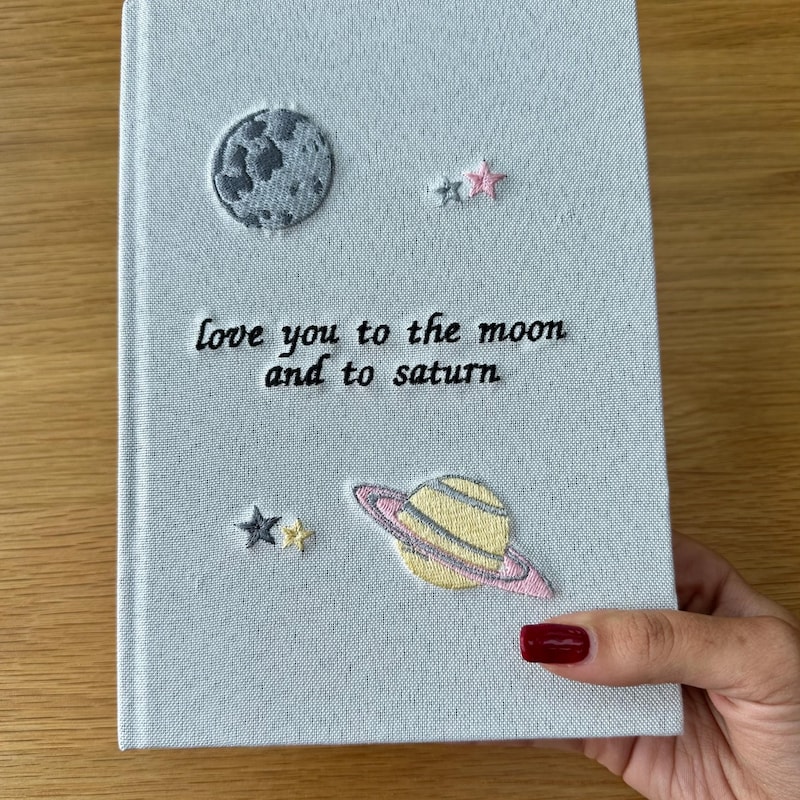 Moon Notebook - Etsy UK