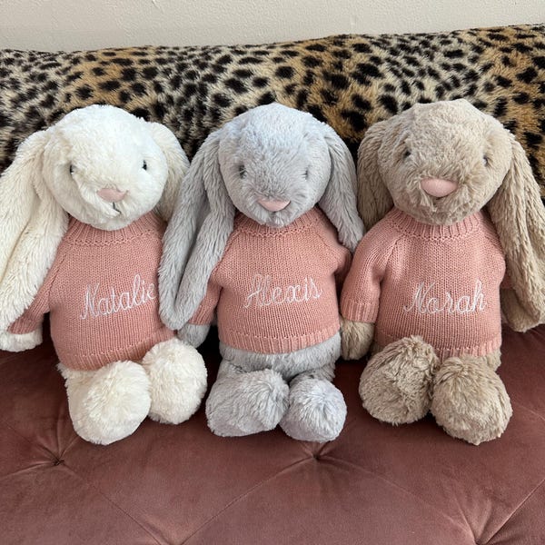 Personalized Jellycat - Etsy