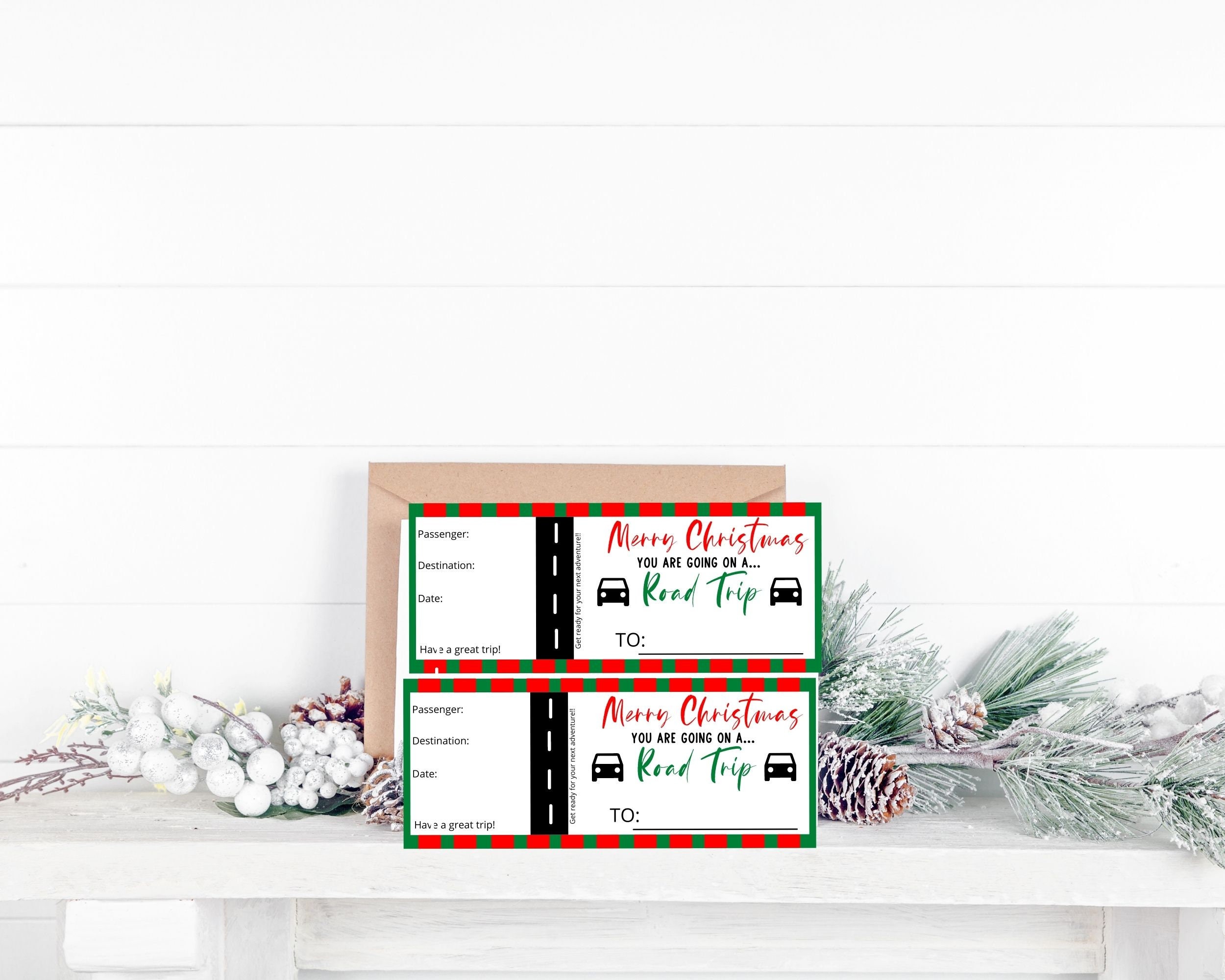 Road Trip Gift Voucher - Etsy