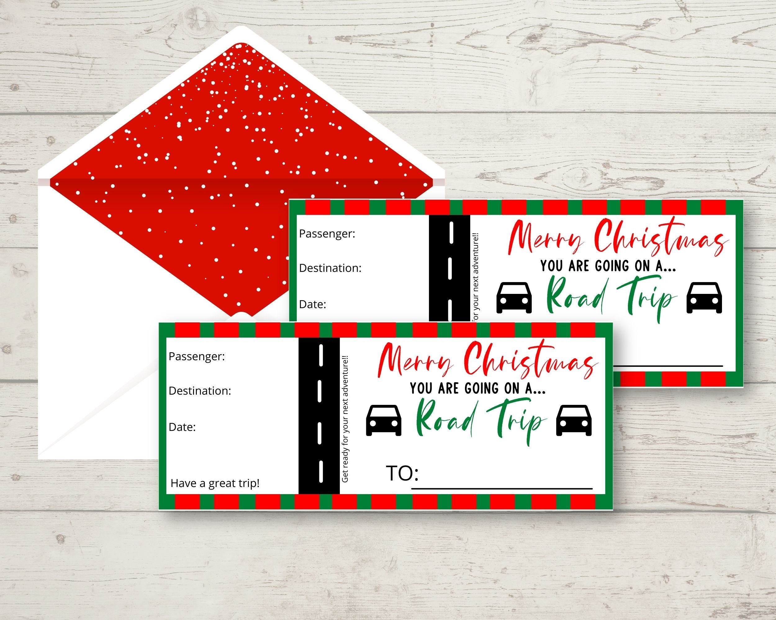 Road Trip Gift Voucher - Etsy