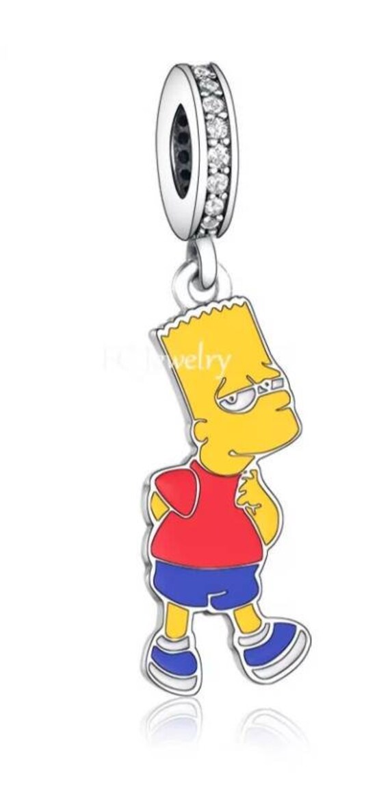 Charms Craft Supplies & Tools charms simpson pendant in sterling silver ...