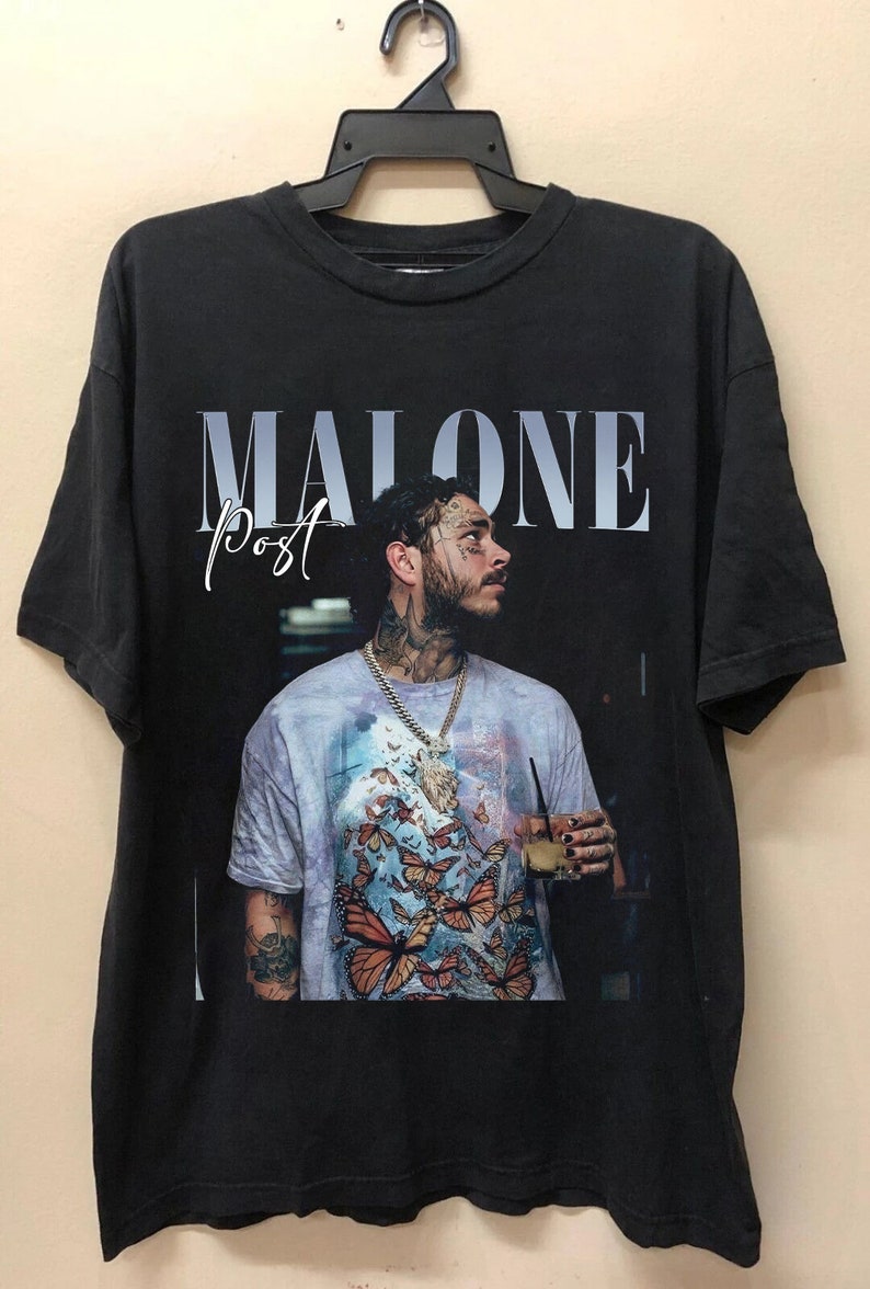Post Malone 90s Rap Tee, Austin Album Fan Merch - Etsy