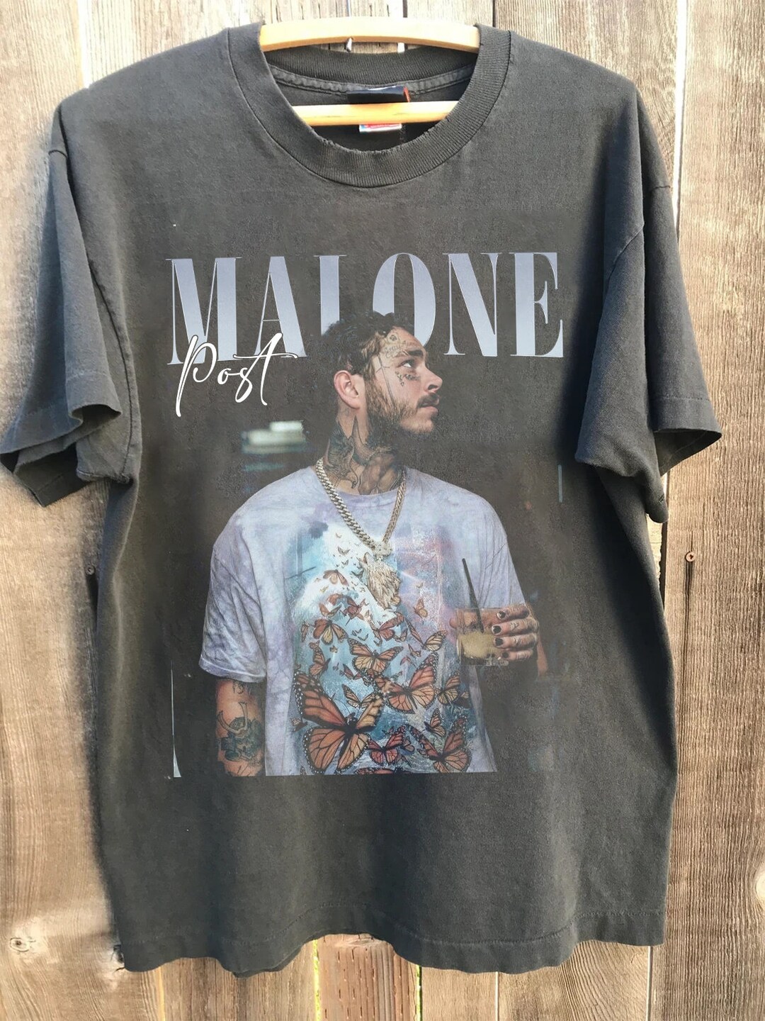 Post Malone 90s Rap Tee, Austin Album Fan Merch - Etsy