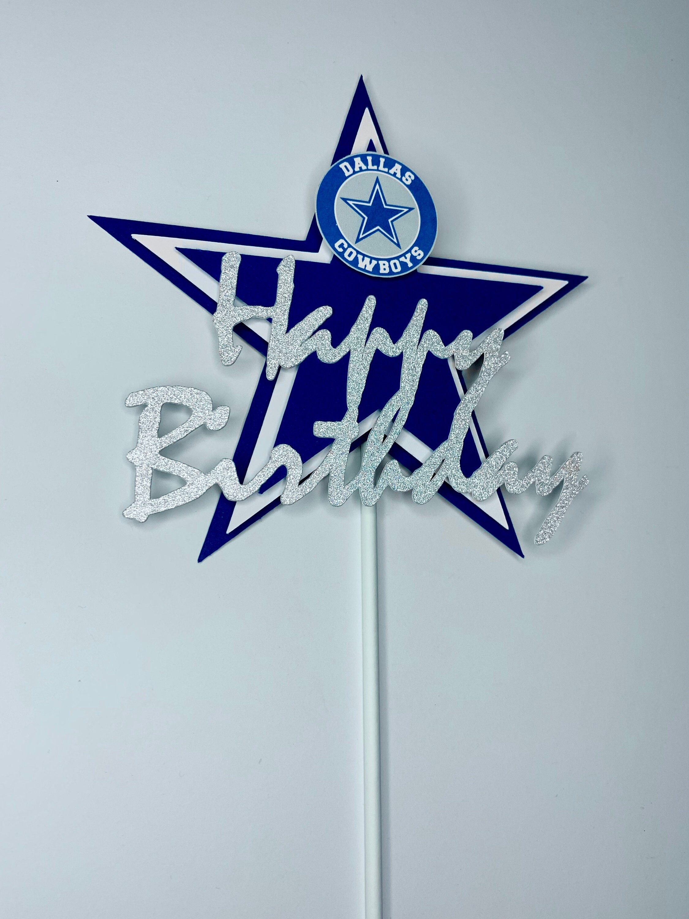 Dallas Cowboy Star Cake
