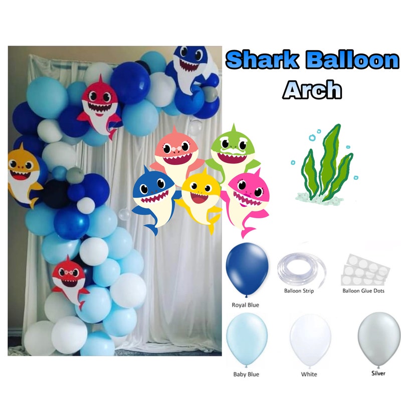 Shark Balloon Arch - Etsy
