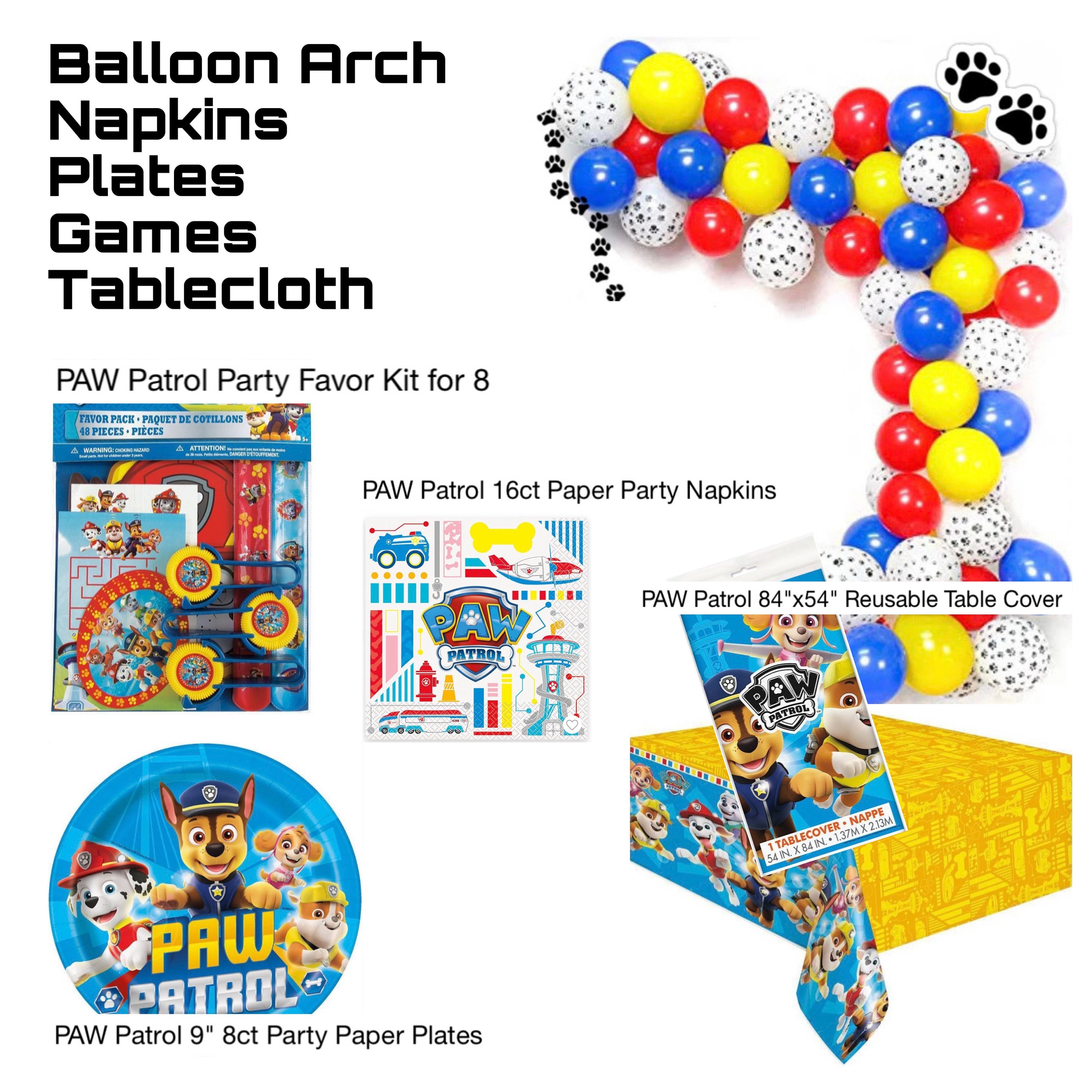 Custom Inspired Paw Balloon Arch - Etsy