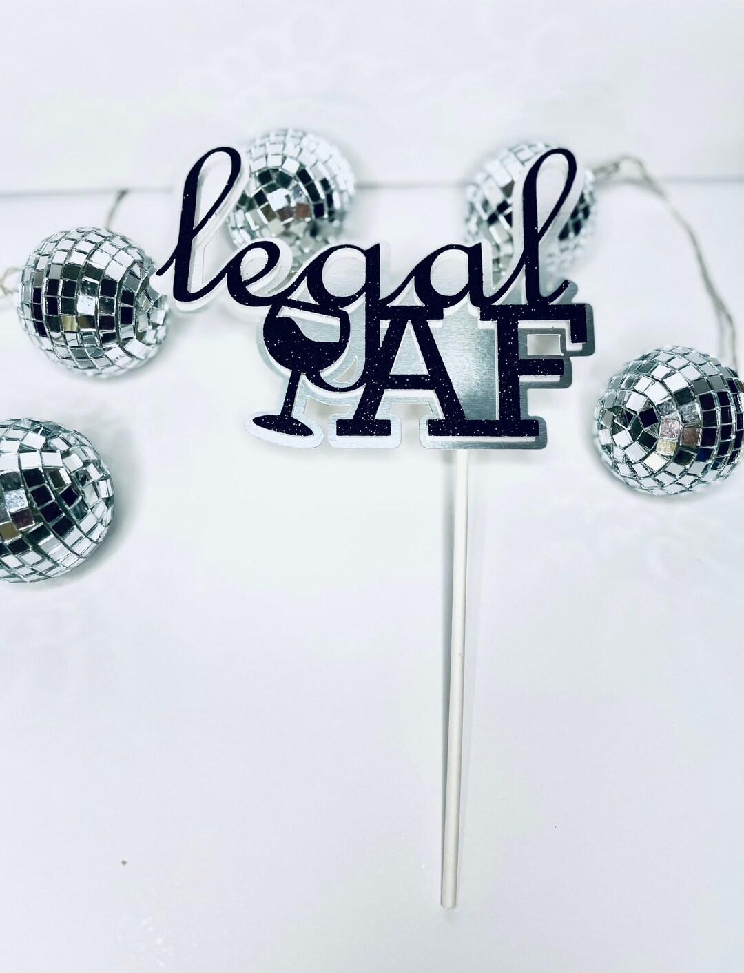 Legal AF 3D Cake Topper - Etsy