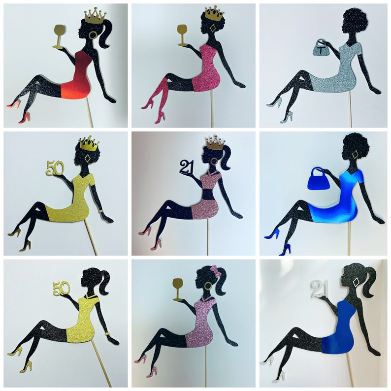 Sitting Girl Cake Topper - Etsy