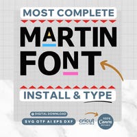 Martin Font SVG: African Alphabet Letters (instant Download) - Etsy UK