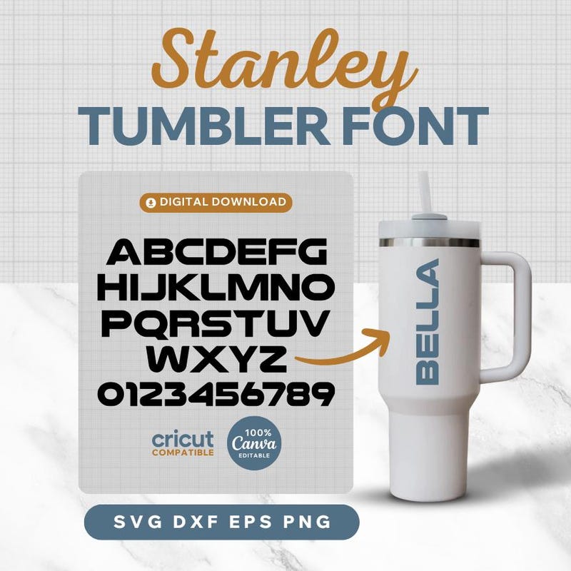 Name Cup Tumbler Template - Etsy