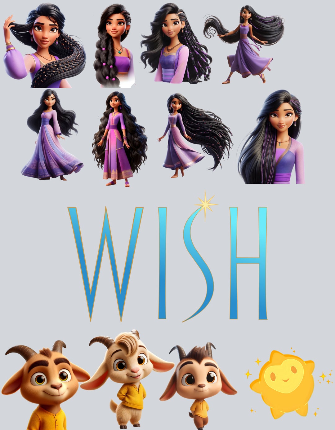 Wish PNG, Wish Cut File, Wish Clip Clipart - Instant Download - Etsy