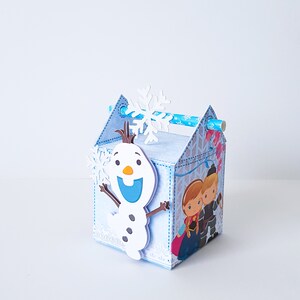 Frozen Party - Favors Boxes Personalized, Party Supplies Digital, Kit ...