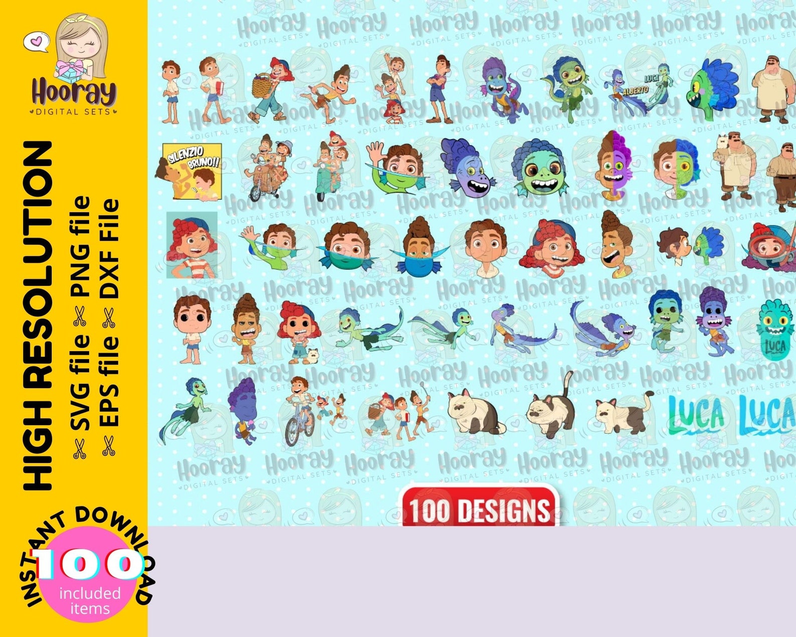 Luca SVG Luca Cut File Luca Clip Art Luca Vector Luca - Etsy