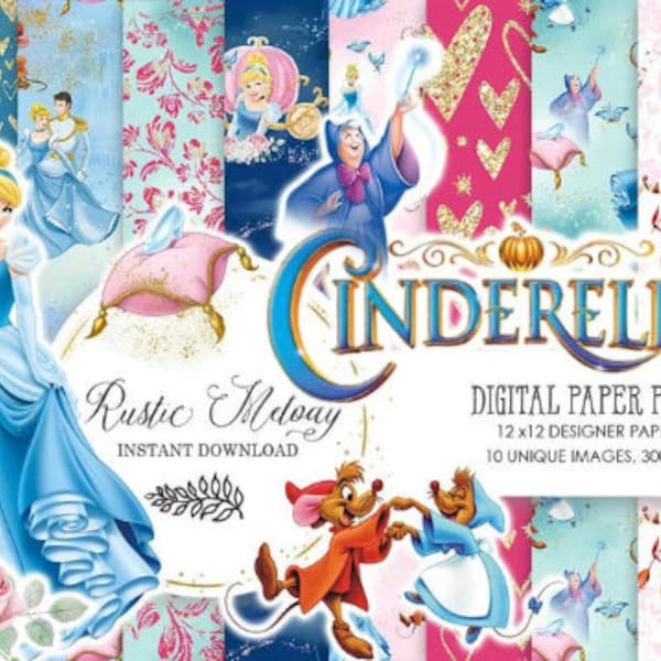 Cinderella Scrapbook - Etsy