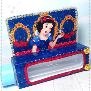 Snow White - Favors Boxes Personalized, Party Supplies Tags Digital ...