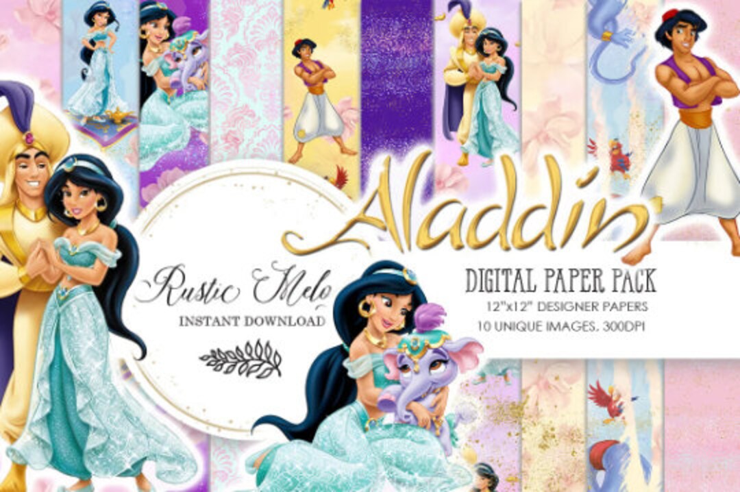 Aladdin Paper High Quality Aladdin Digital Paper Download Patterns ...