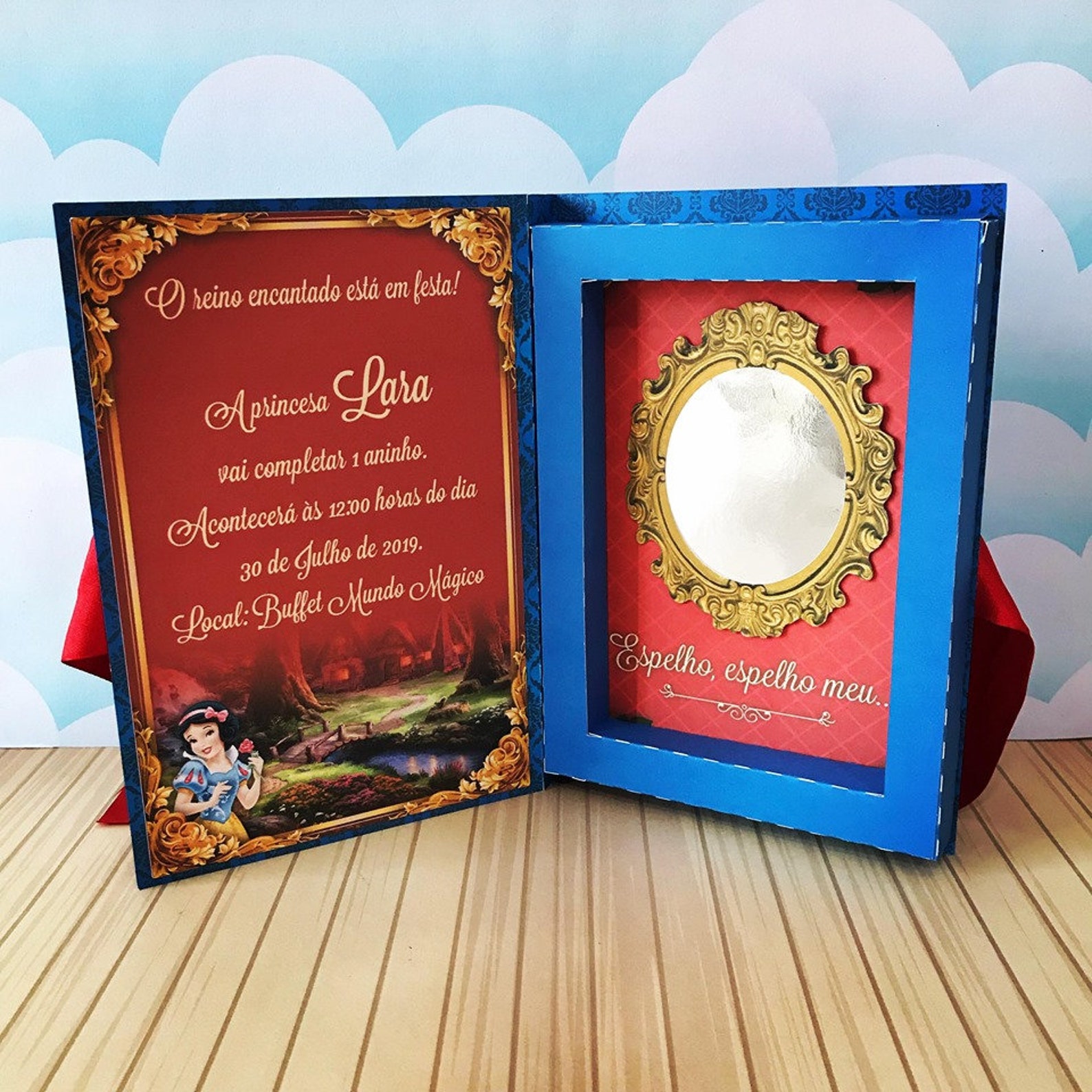 Snow White EASY Templates Favors Boxes Personalized, Party Supplies ...