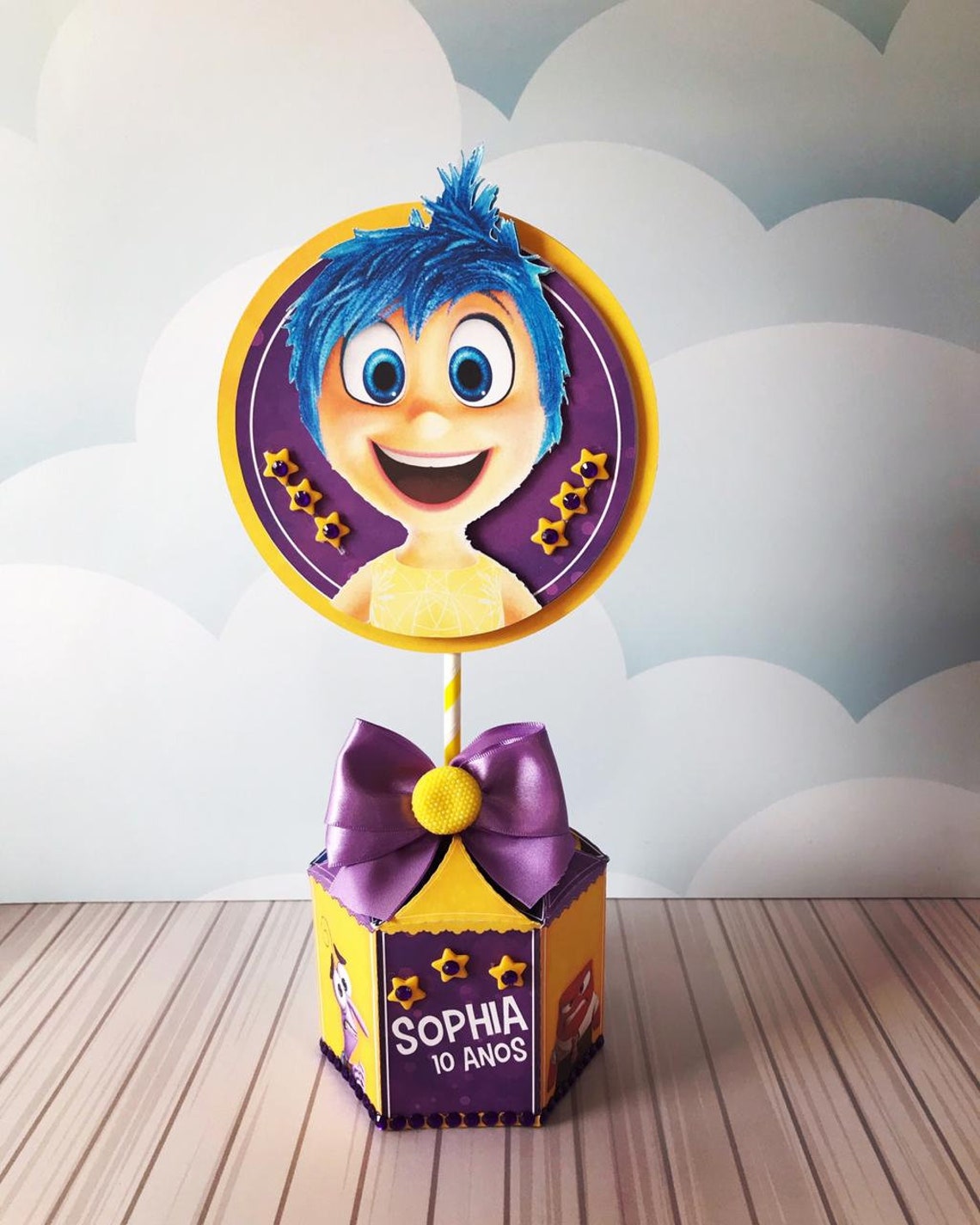 Inside Out - Favors Boxes Personalized, Party Supplies Tags Digital ...