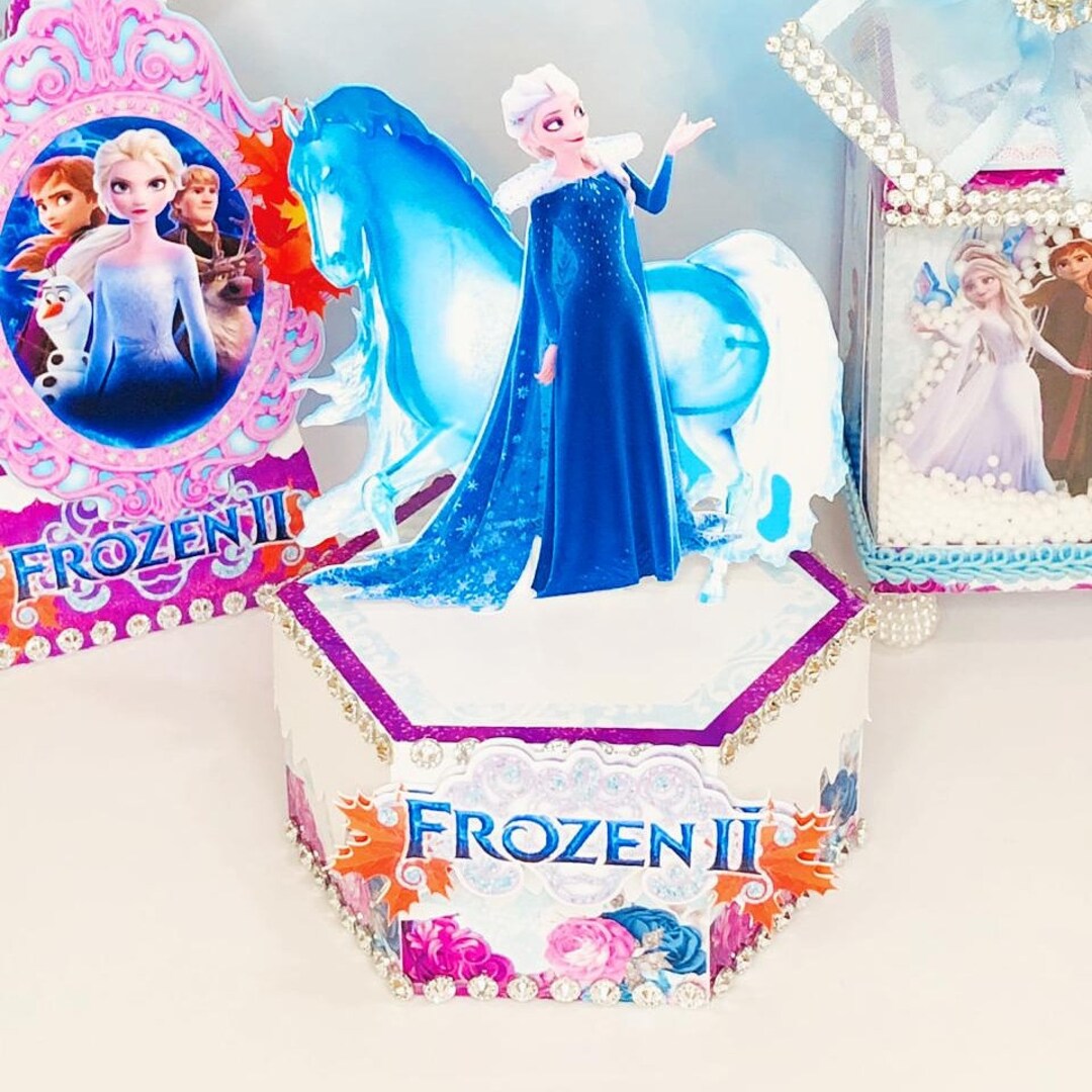Frozen Party - Favors Boxes Personalized, Party Supplies Digital, Kit ...
