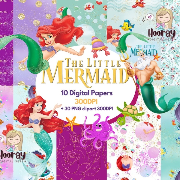 Little Mermaid - Etsy