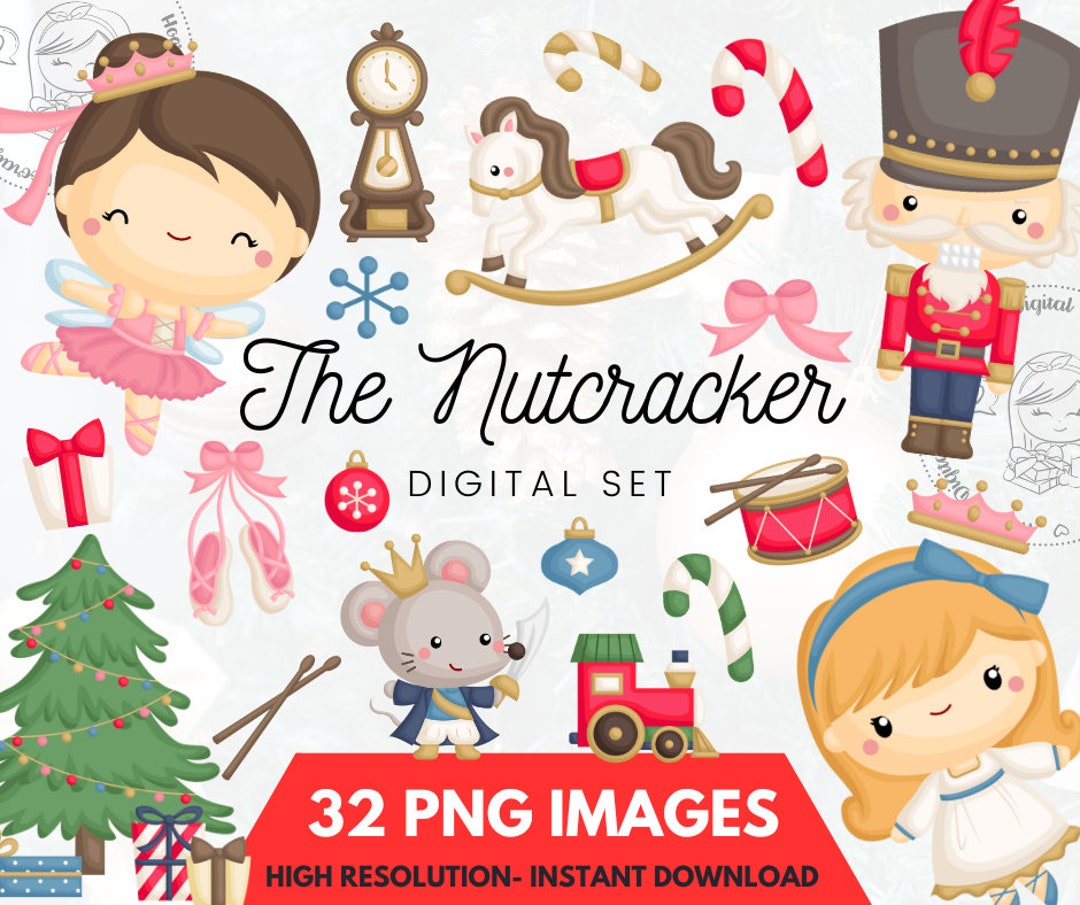 Christmas Clipart, Christmas Digital Set, Christmas Decor, Christmas ...