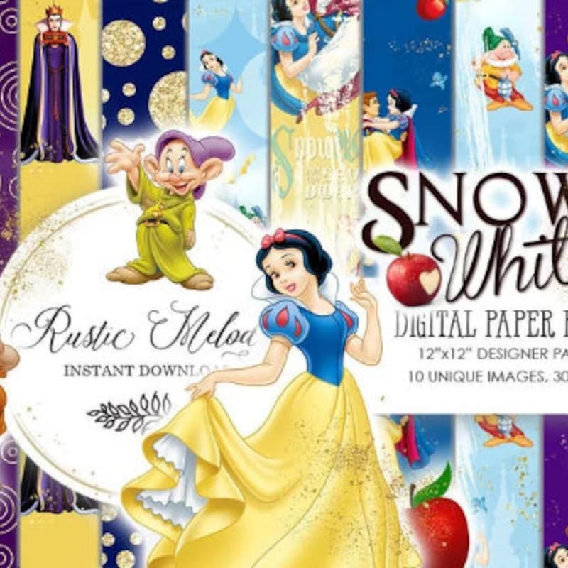 Snow White Patterns - Etsy