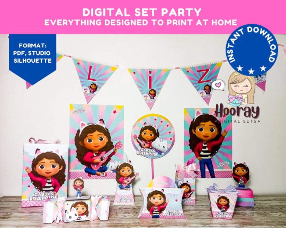 Gaaby's Dollhouse PNG Gaaby's Dollhouse Clipart - Etsy