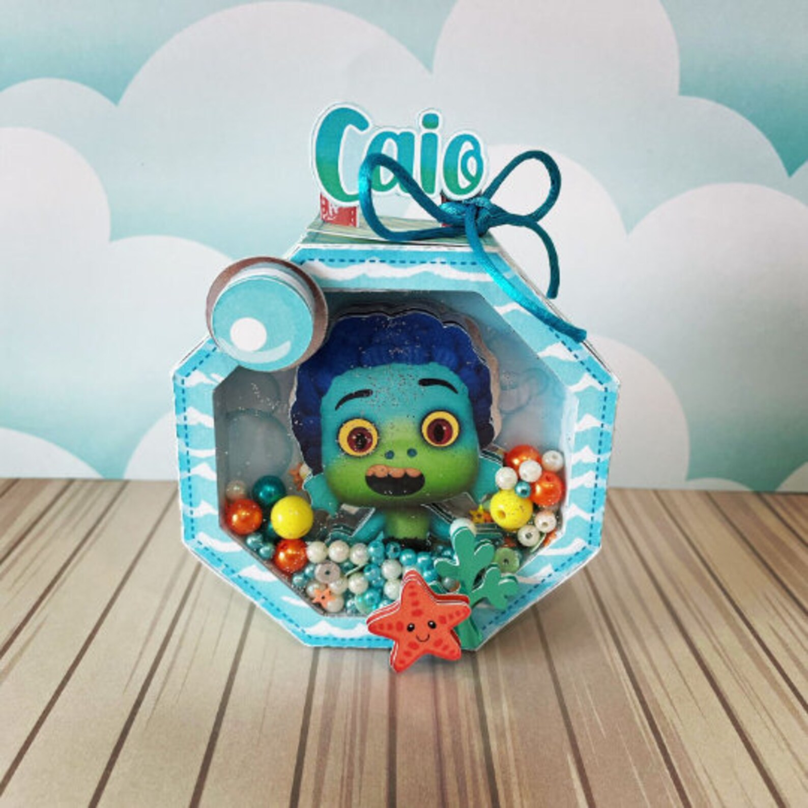 Luca Favors Boxes Personalized Party Supplies Tags Digital - Etsy