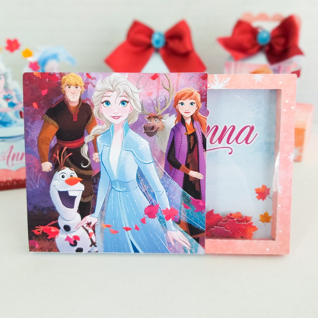 Frozen Party - Favors Boxes Personalized, Party Supplies Digital, Kit ...