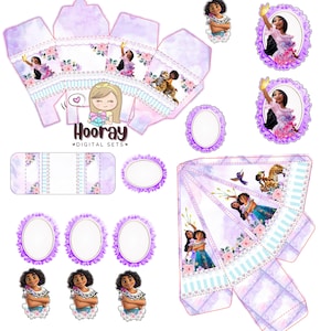 Encanto EASY Templates - ENCANTO Party - Encanto Favor Boxes - Encanto ...