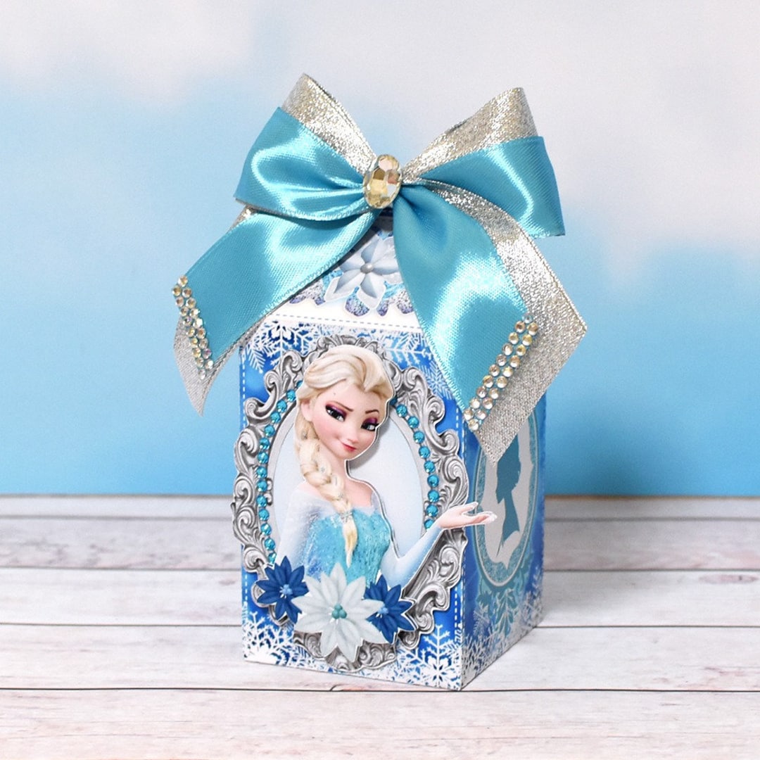 Frozen Party - Favors Boxes Personalized, Party Supplies Digital, Kit ...