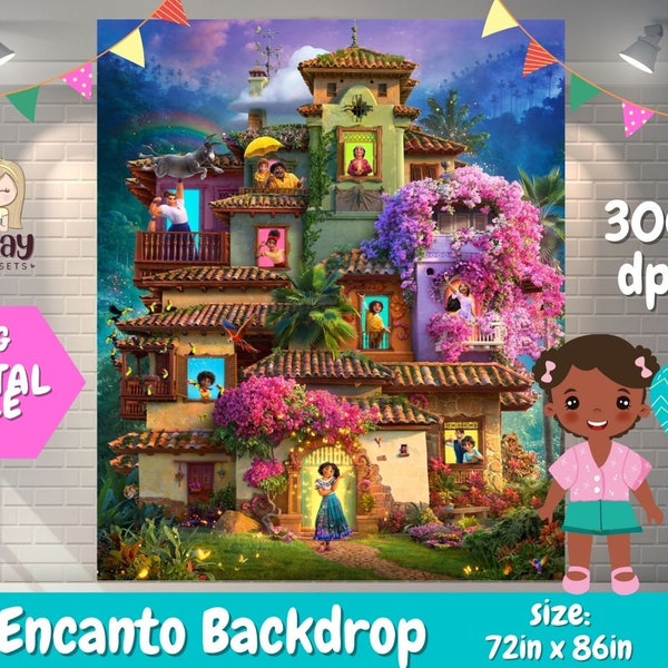 Encanto Backdrop - Etsy