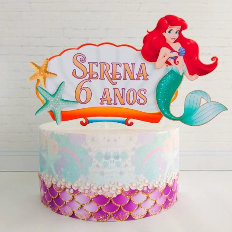 The Little Mermaid Ariel Favors Boxes Personalized Party - Etsy