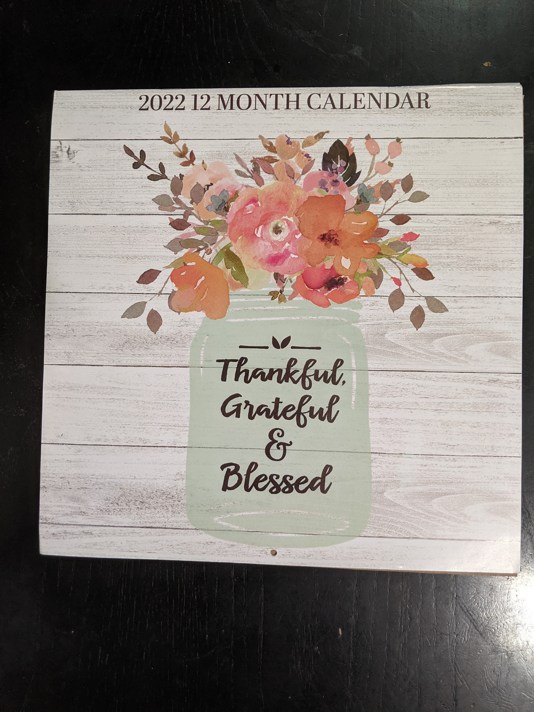 2022 Wall Calendar, Dollar Tree Calendars, Scrapbooking, Calendar Craft ...