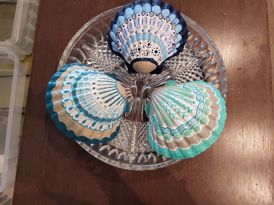 Hand Painted Custom Shells for All Occasions - Etsy